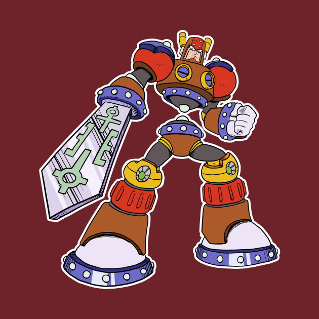 SWORDMAN - Megaman - T-Shirt | TeePublic