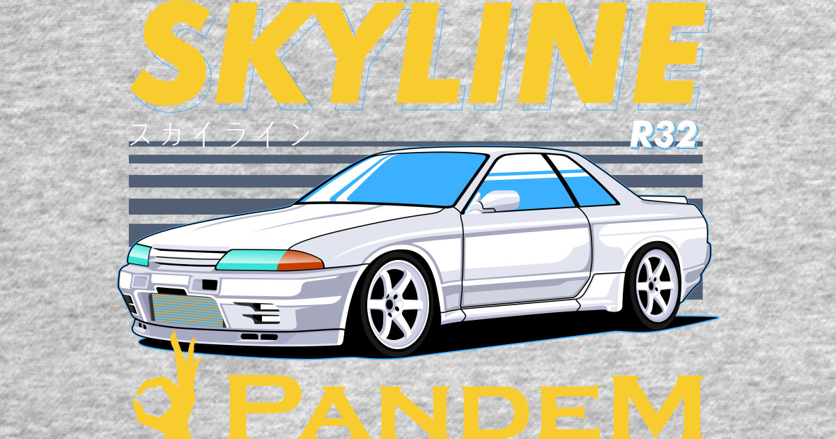 Skyline R32 Pandem Widebody Kits - Gtr R32 - Baseball T-Shirt | TeePublic