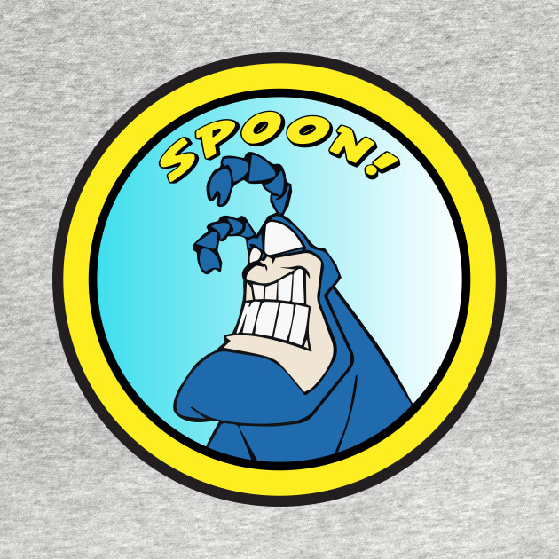 Spoon! - The Tick - T-Shirt | TeePublic