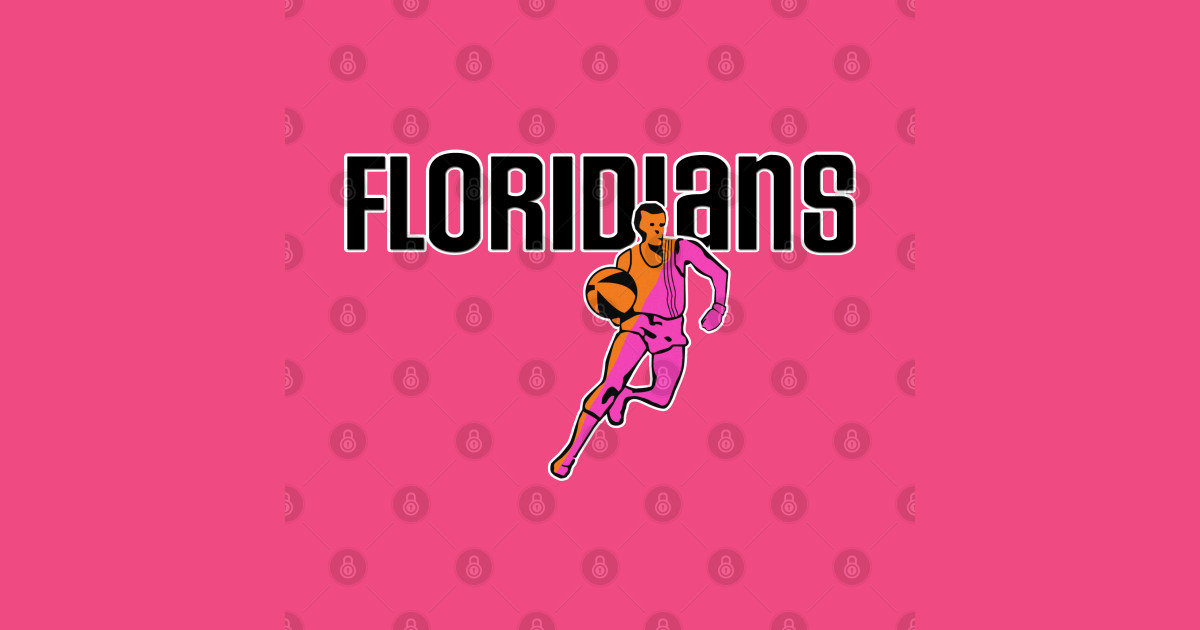 Defunct - Miami Floridians ABA Basketball 1969 - Florida - T-Shirt ...