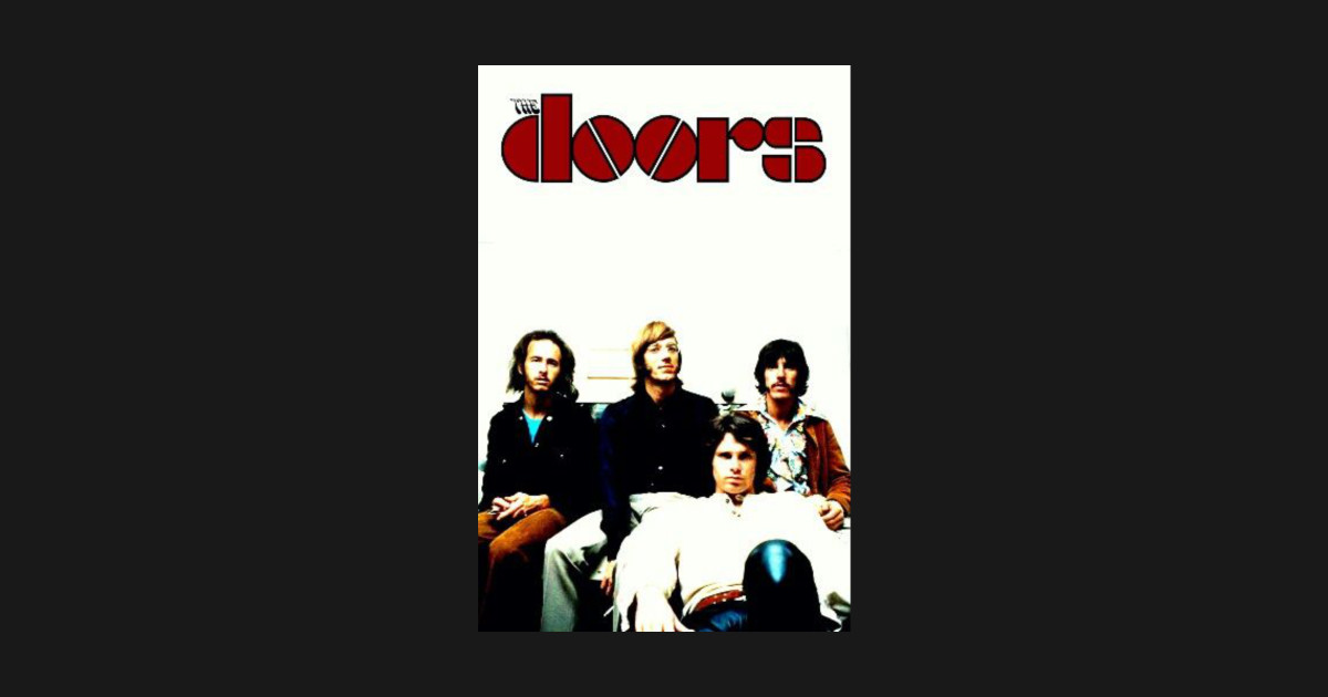 The Doors Band Retro Vintage Music Art - The Doors - T-Shirt | TeePublic