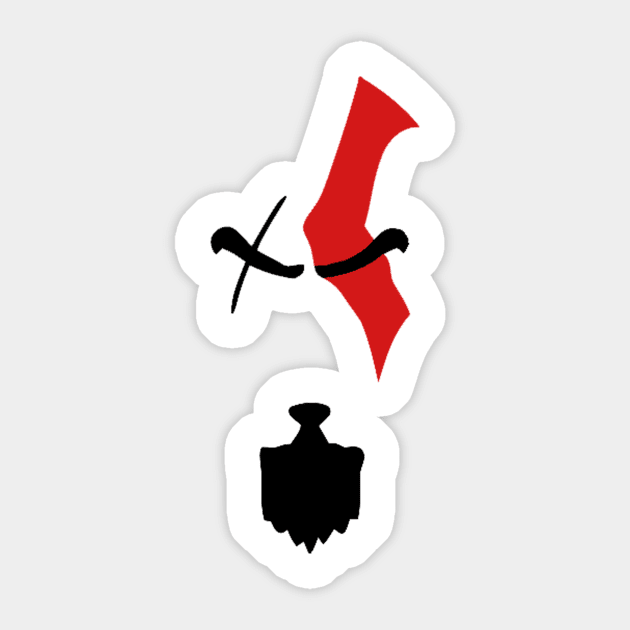 Kratos God Of War - Kratos - Sticker | TeePublic