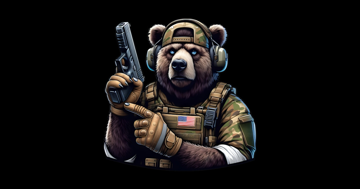 Tactical Bears - Chicago Bears - Posters and Art Prints | TeePublic