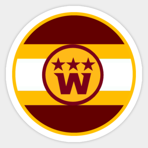 Washington Commanders Graphic - Washington Football Team - Sticker ...