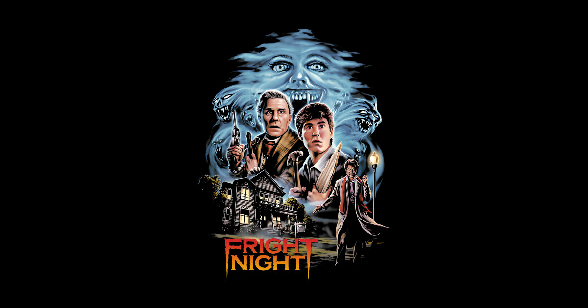 Fright Bootlag Vintage - Fright Night - Sticker | TeePublic