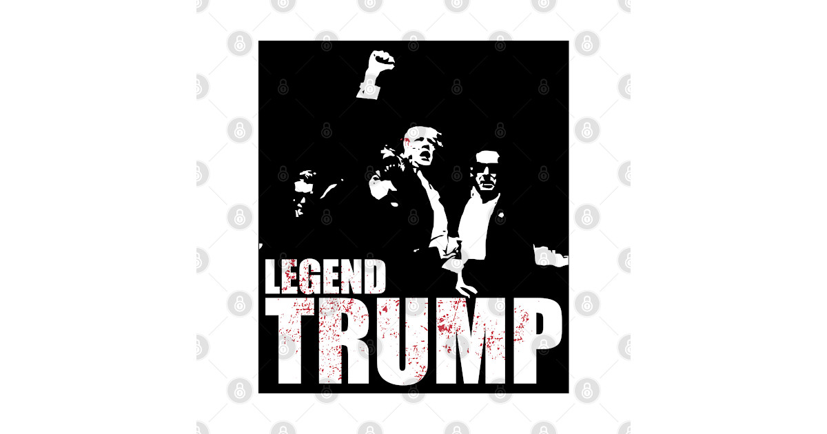 Donald Trump the legend - Trump Shot - T-Shirt | TeePublic