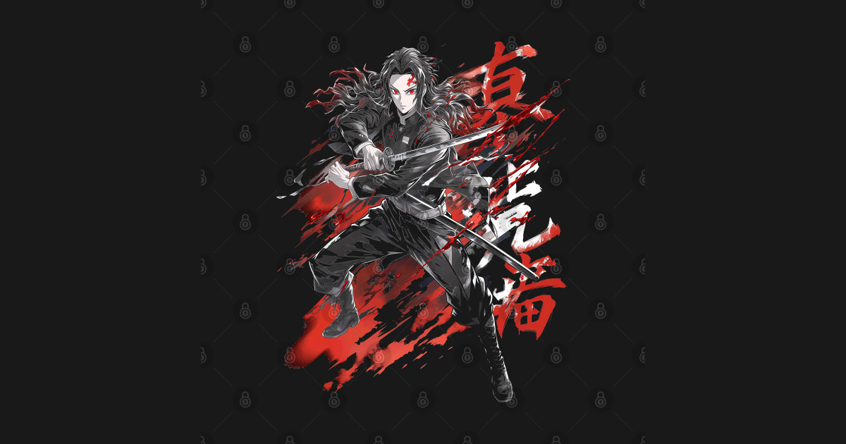 Muzan Kibutsuji Demon Slayer Fan Art - Muzan Kibutsuji - T-Shirt ...