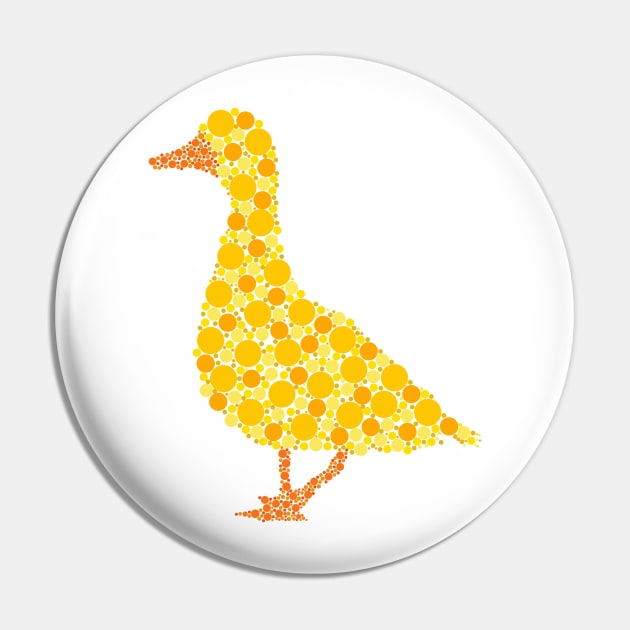 Aboriginal duck art - Aboriginal - Pin | TeePublic