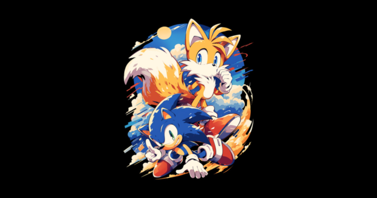 sonic and tails - Tails - Posters and Art Prints | TeePublic