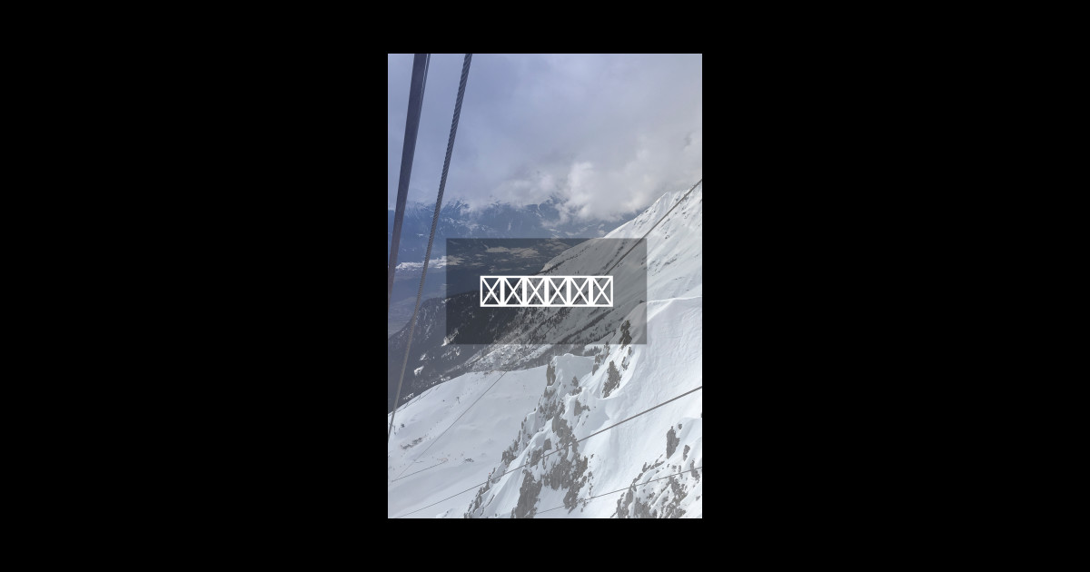 snowy mountains - logo - Snow Mountain Logo - Sticker | TeePublic