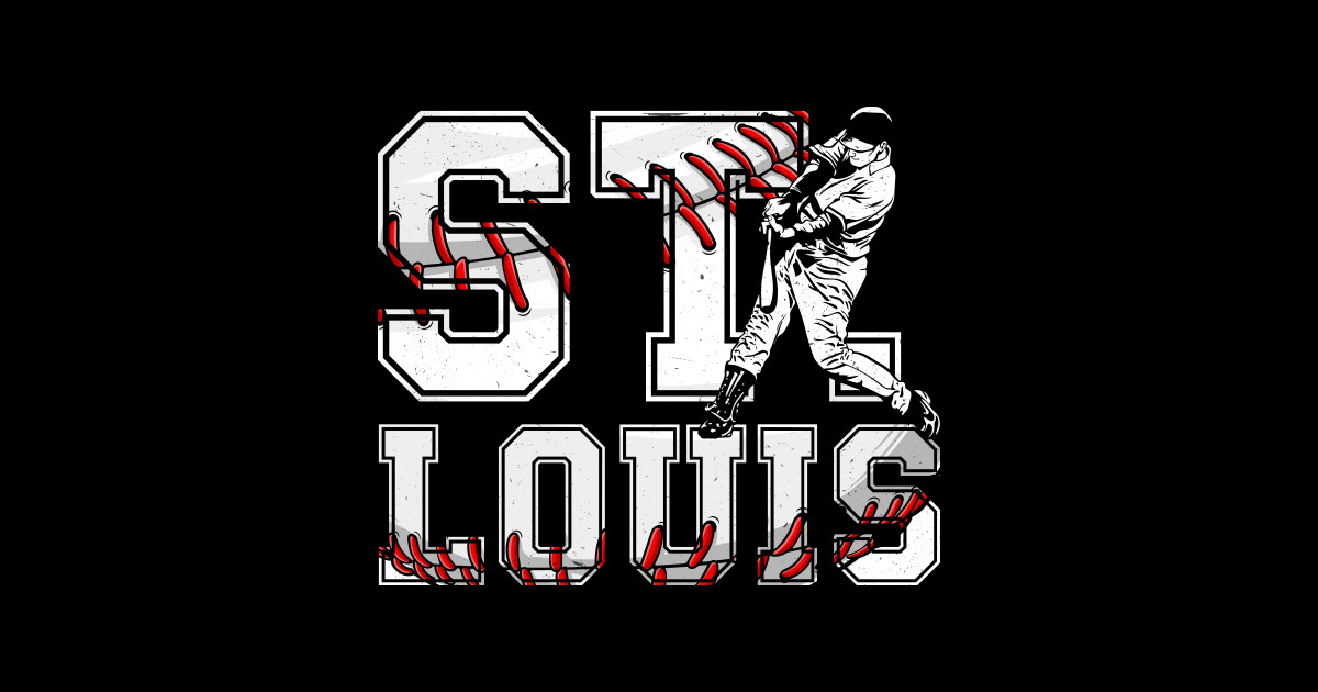 St. Louis Retro Baseball Lover Met At Game Day Men Boys Kids - St Louis ...