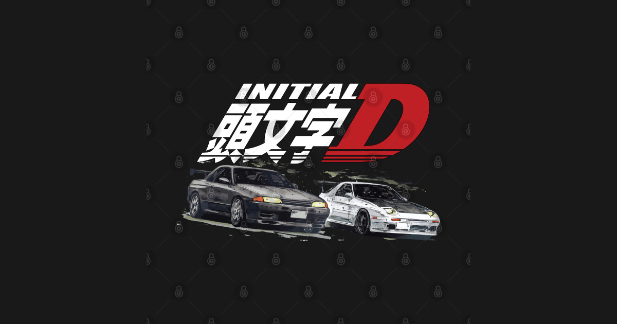 initial d fifth stage Ryosuke Takahashi FC vs Rin Hojo r32 - Initial D ...