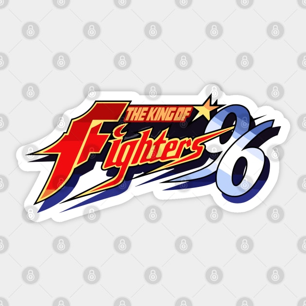 Logo KoF 96 - King Of Fighters - Sticker | TeePublic