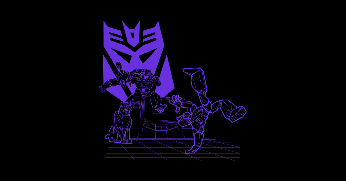 Decepticon Breakdance - Transformers - Sticker | TeePublic