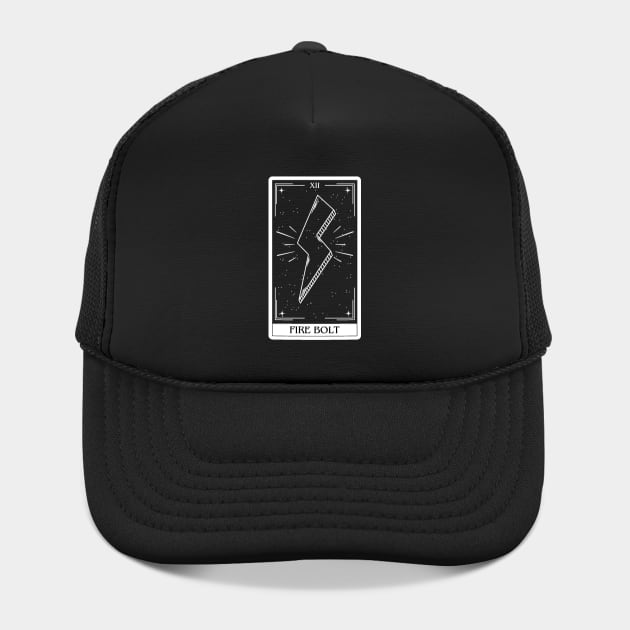 Fire Bolt Dnd 5e spells tarot card dungeons and dragons gift - Dnd Gift ...