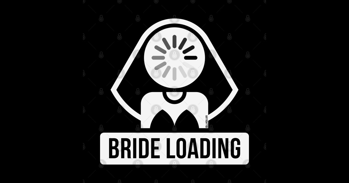 Bride Loading (Hen Night / Bachelorette Party / White) - Bride Loading ...