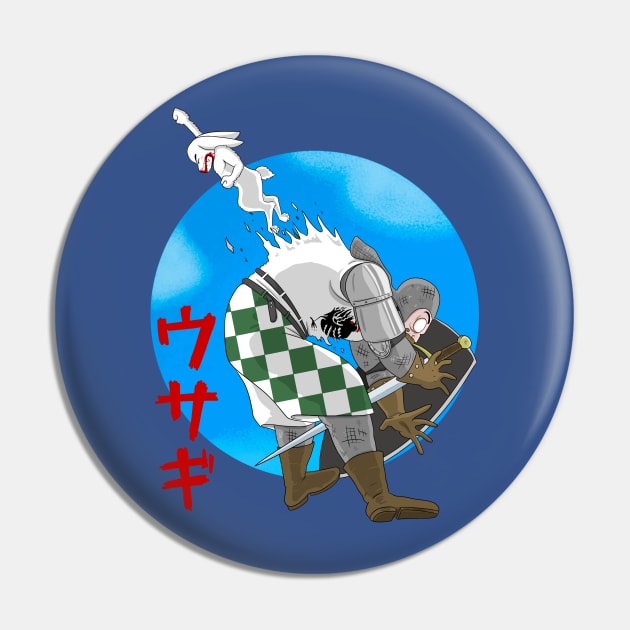 The Rabbit - Monty Phyton - Pin | TeePublic