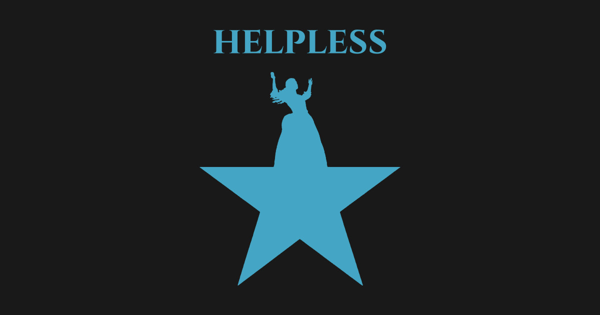Eliza - Helpless - Hamilton - Sticker | TeePublic