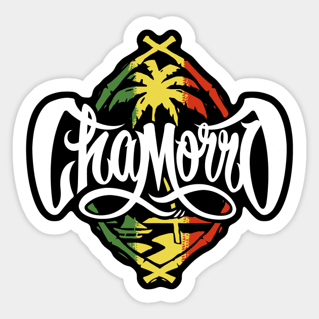 Chamorro 671 Guam - Guam - Sticker | TeePublic
