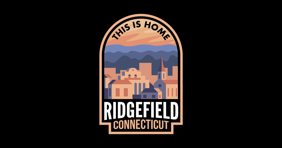 Downtown Ridgefield Connecticut This is Home - Ridgefield Ct - Sticker ...