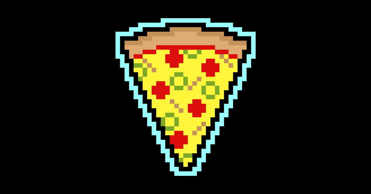 Pixel Pizza - Pepperoni - T-Shirt | TeePublic