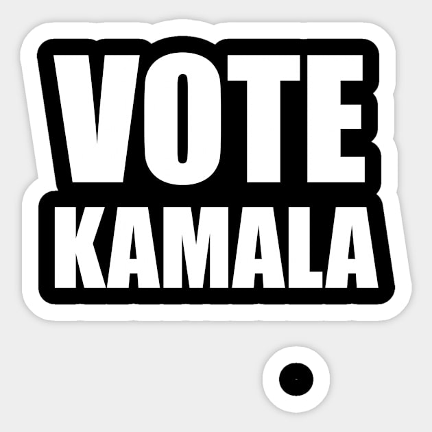 Kamala Harris Tim Walz - Kamala Harris Tim Walz - Sticker | TeePublic