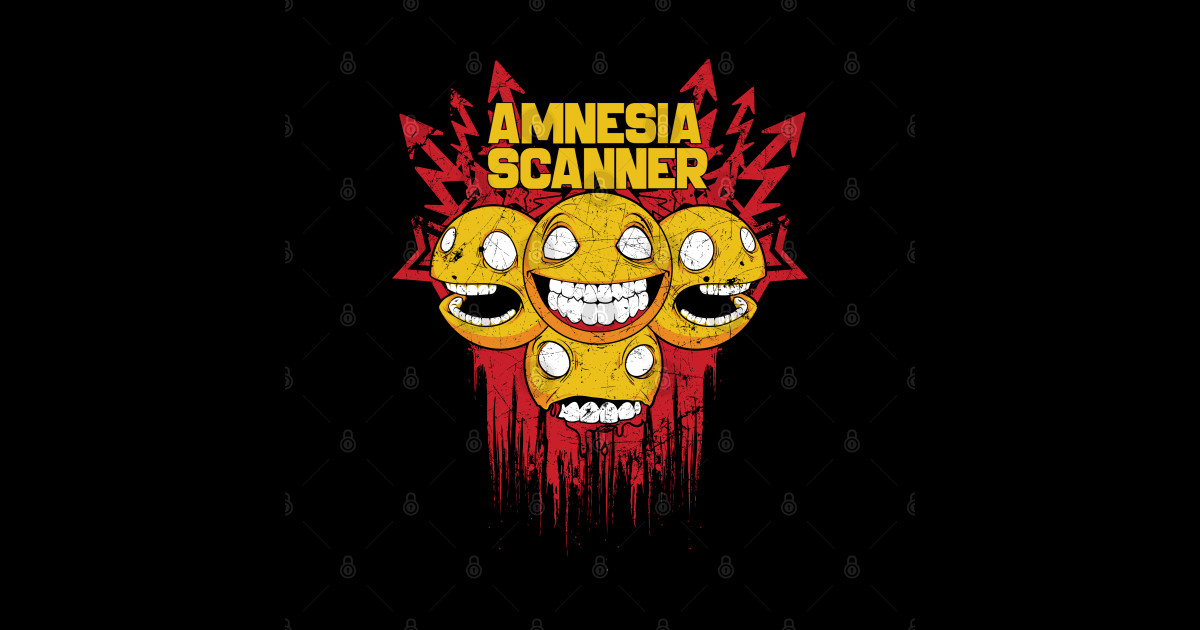 Amnesia Scanner - Amnesia Scanner - Sticker | TeePublic