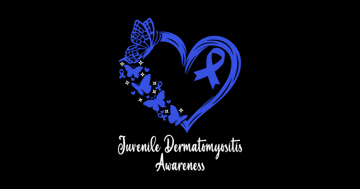 Juvenile Dermatomyositis Heart Jd Warrior - Juvenile Dermatomyositis ...