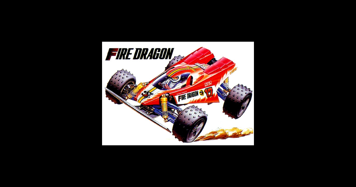 Classic Radio Controlled Race Car - Fire Dragon - Radio Controlled Cars ...