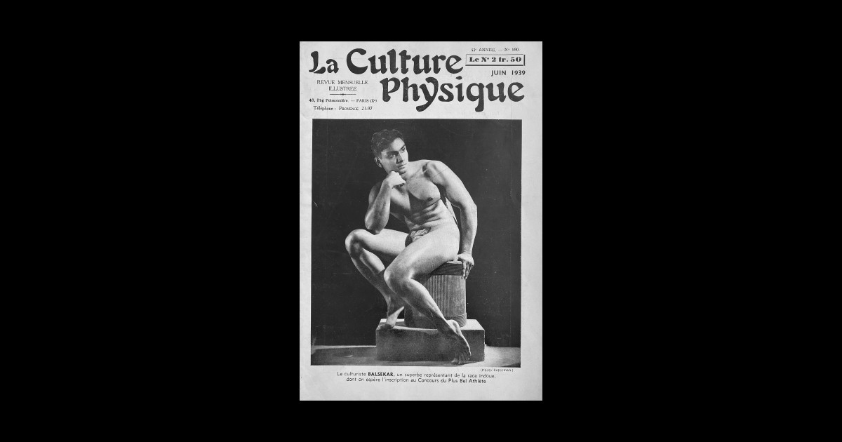 LA CULTURE PHYSIQUE - Vintage Physique Muscle Male Model Magazine Cover - Male Physique ...