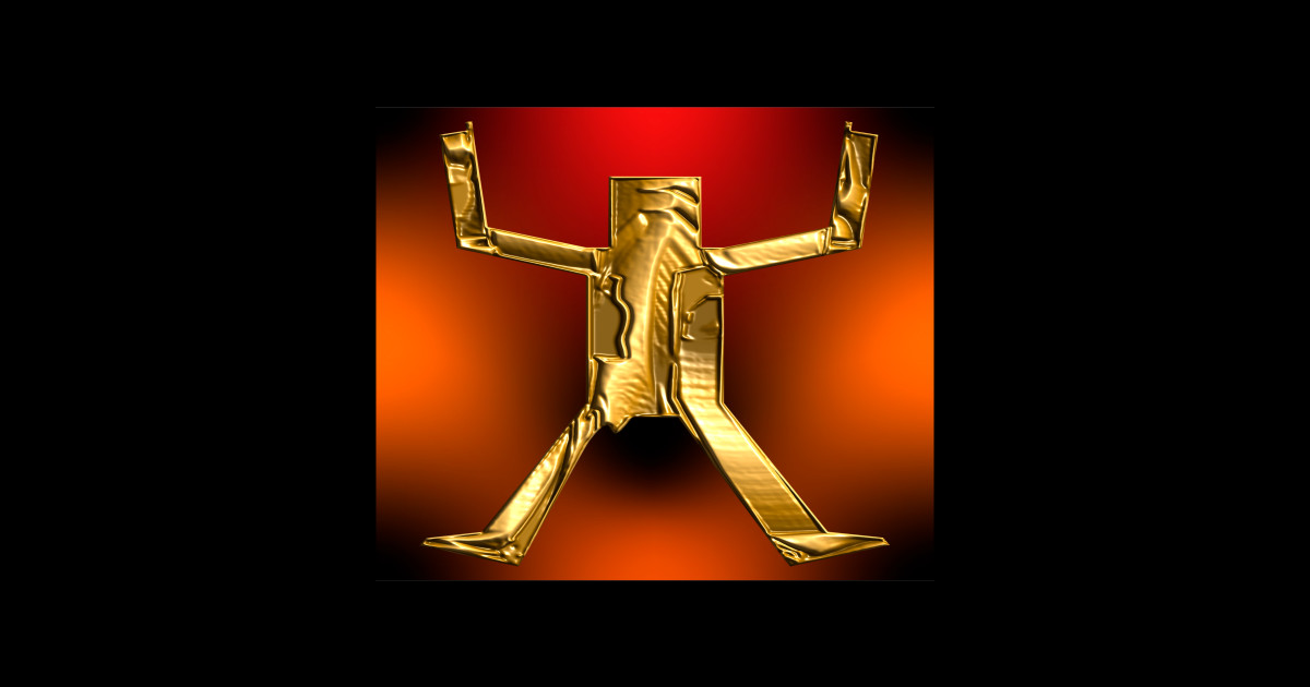 puppet in gold - Puppet - Sticker | TeePublic