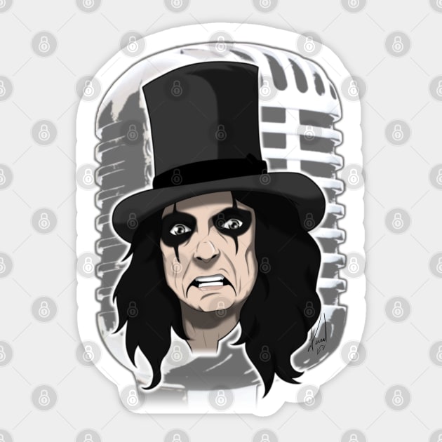 Alice Cooper - Alice Cooper - Sticker | TeePublic