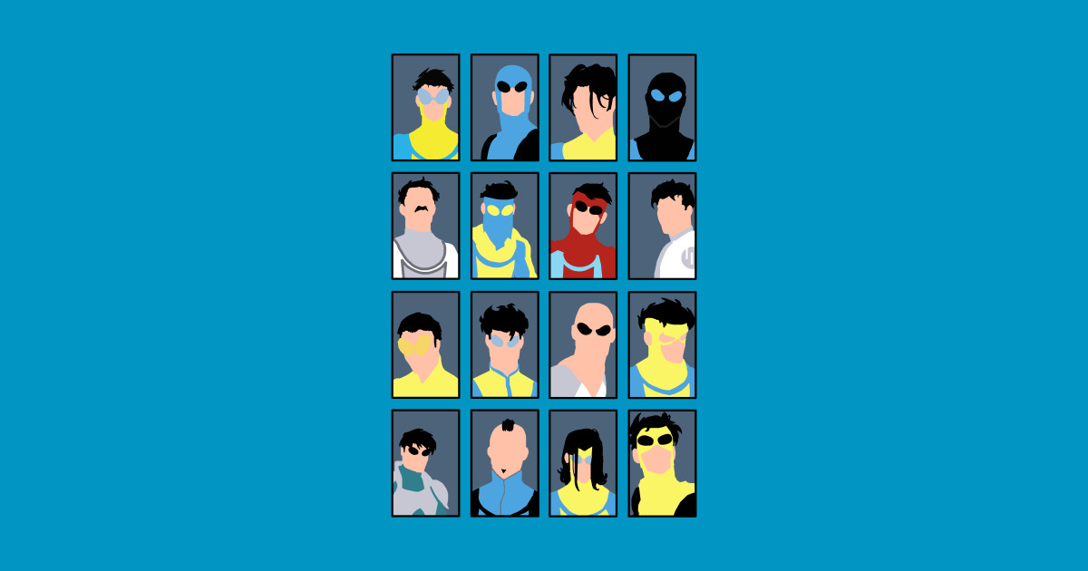 Invincible Variants Minimalist - Invincible - T-Shirt | TeePublic