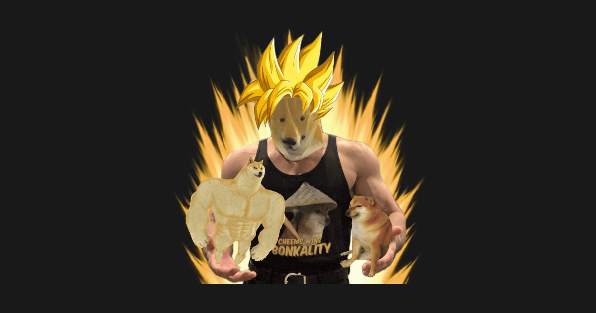 Macho Cheems Power - Cheems - T-Shirt | TeePublic