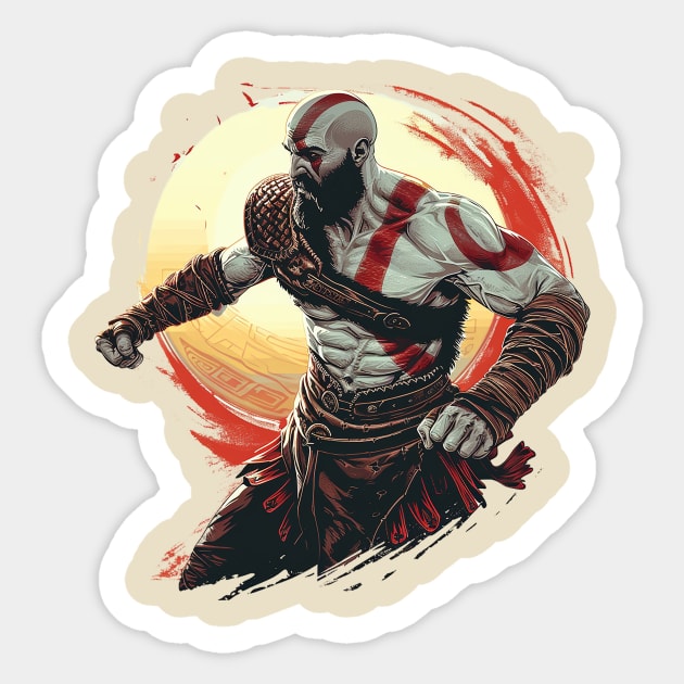 kratos - Kratos - Sticker | TeePublic