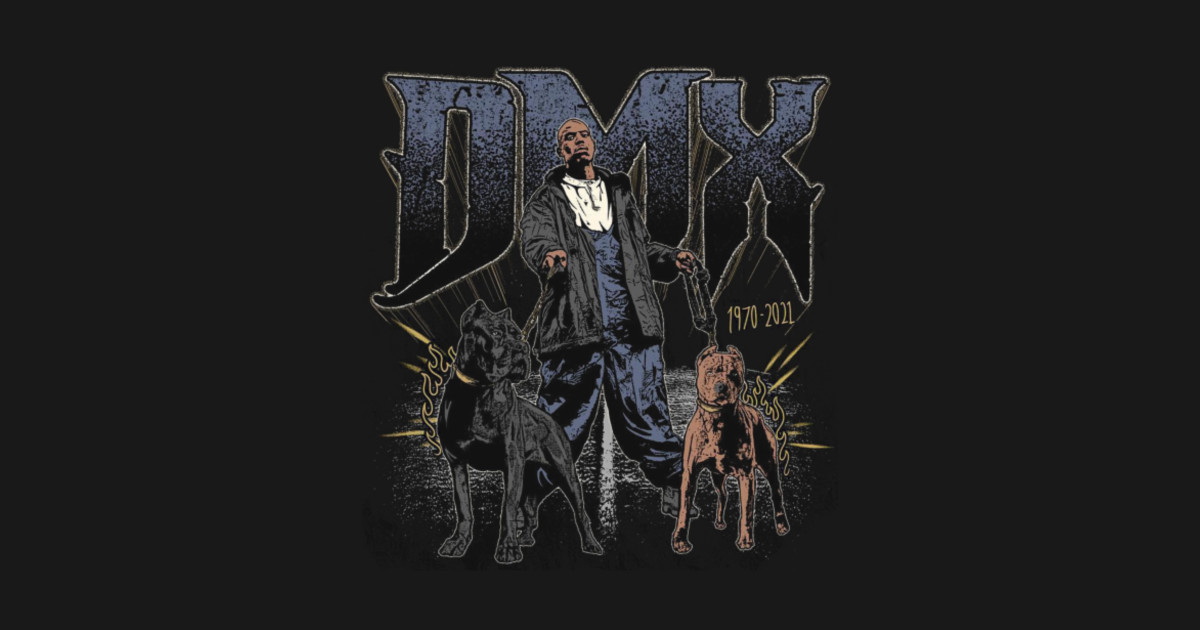 DMX With Dogs - Dmx - T-Shirt | TeePublic