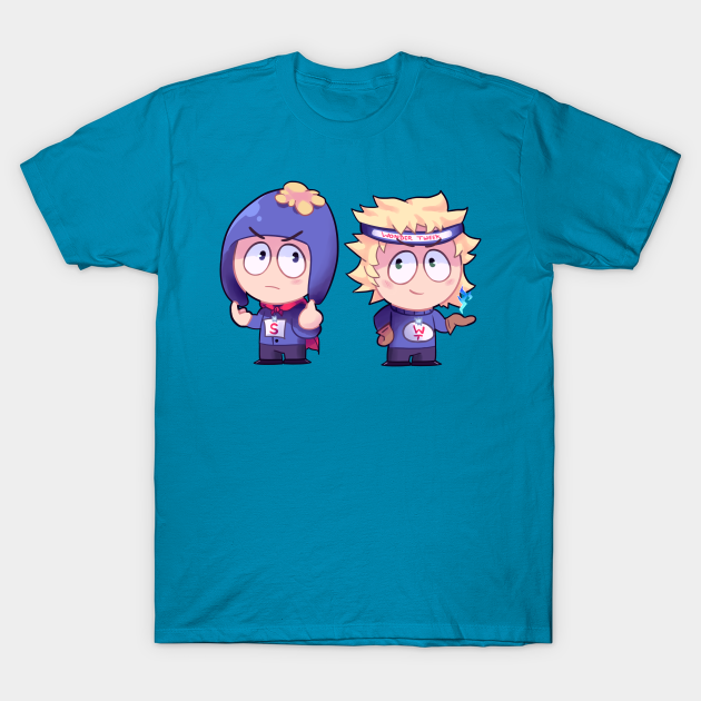 Super Craig & Wonder Tweek chibi - South Park Creek - T-Shirt | TeePublic