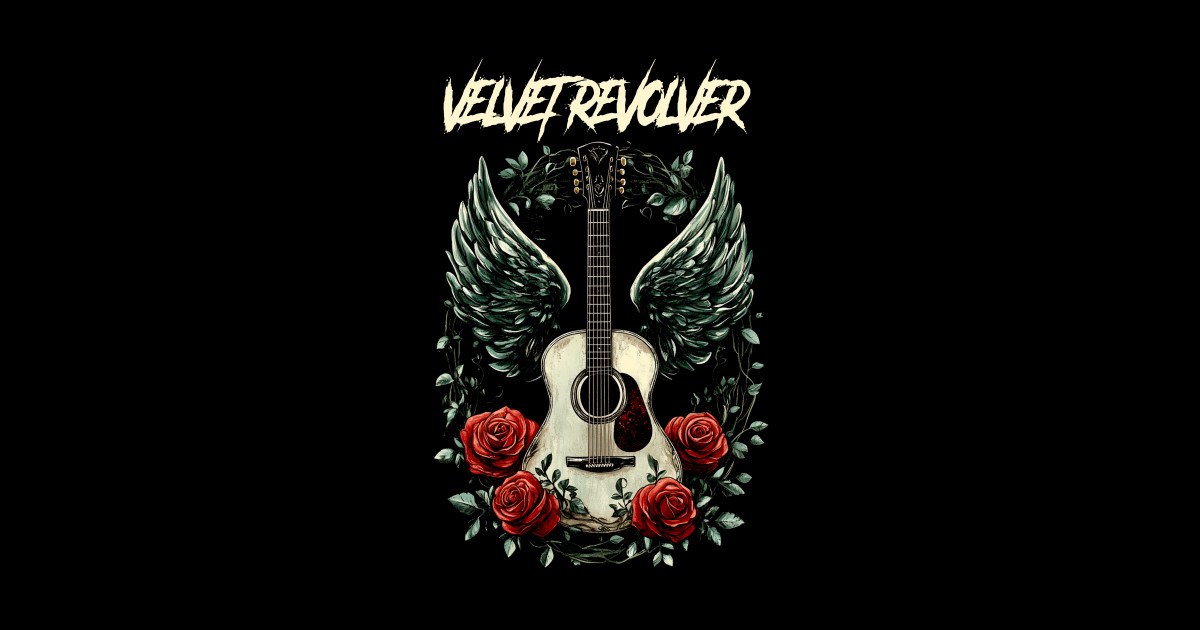 VELVET REVOLVER FAN ART - Velvet Revolver Fan Art - Sticker | TeePublic