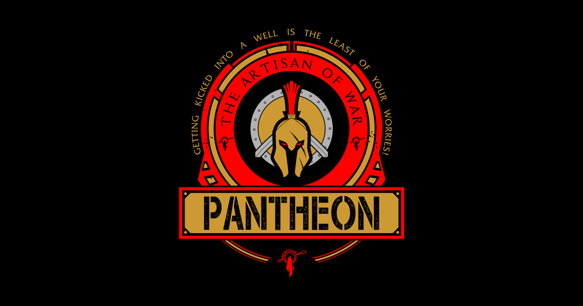 PANTHEON - LIMITED EDITION - League Of Legends - Sticker | TeePublic