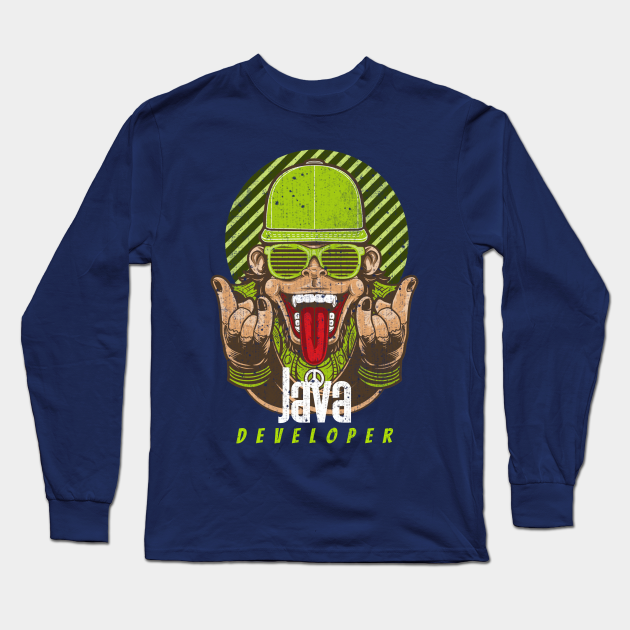 The Java Developer - Java - Long Sleeve T-Shirt | TeePublic