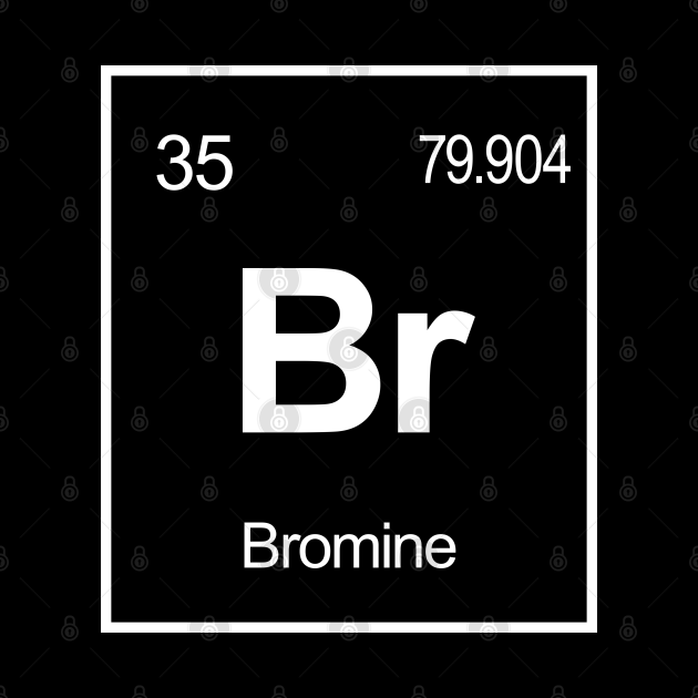 Br Element of Bromine - Periodic Table Elements - Bromine - Bromine ...
