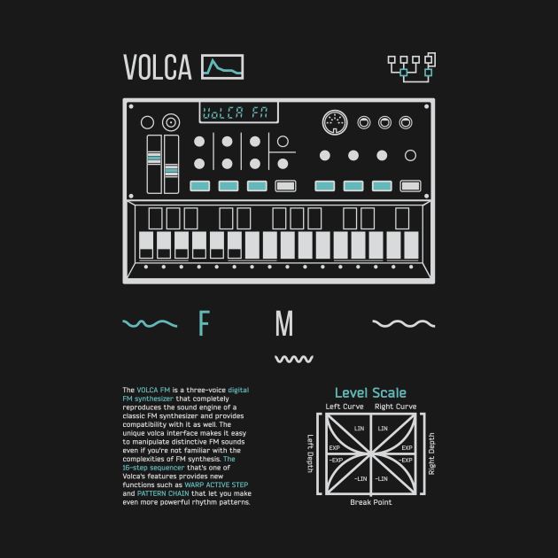 Volca FM - Synth - T-Shirt | TeePublic