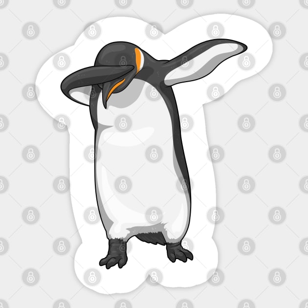 Penguin Hip Hop Dance - Penguine - Sticker | TeePublic