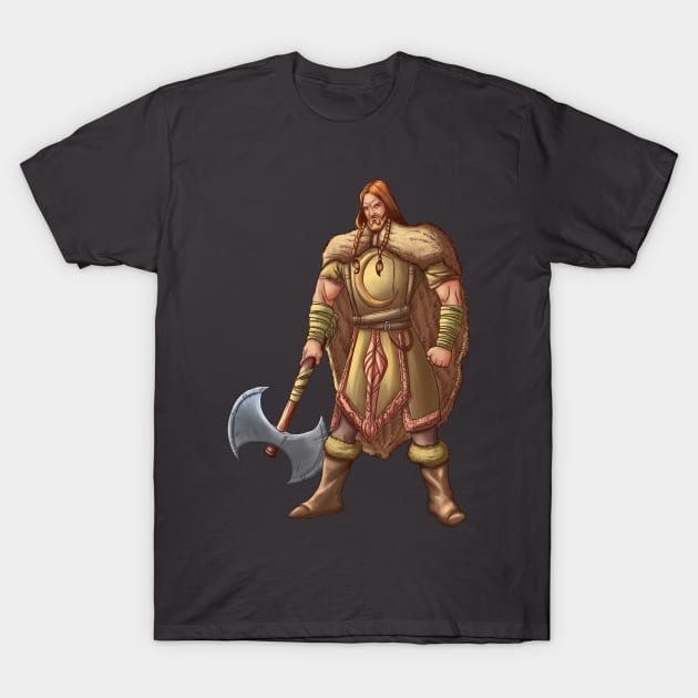 Angry Ivan the Barbarian - Barbarian Class - T-Shirt | TeePublic