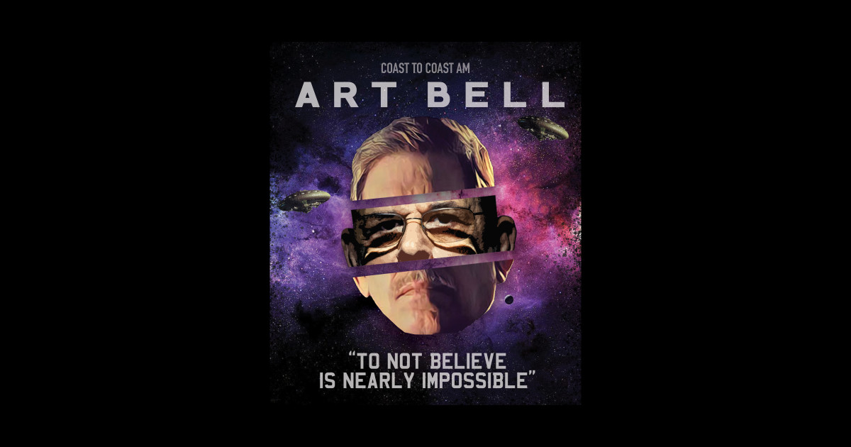 Art Bell Coast To Coast AM - Art Bell - Sticker | TeePublic