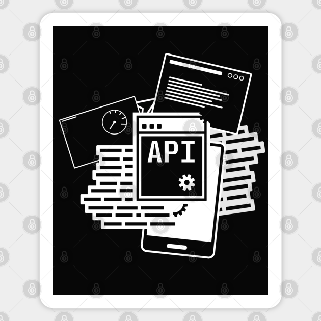 API firewall - API - Sticker | TeePublic