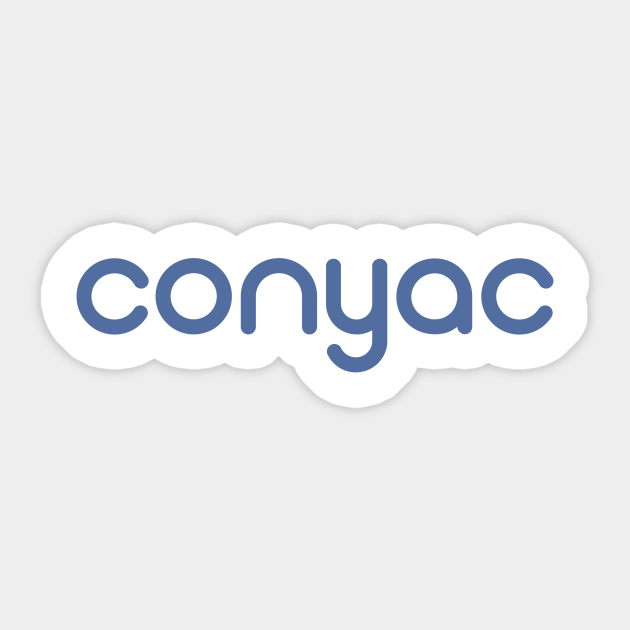 Conyac Logo - Conyac - Sticker | TeePublic