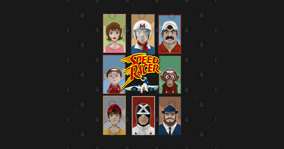 Speed Racer team - Speed Racer - T-Shirt | TeePublic
