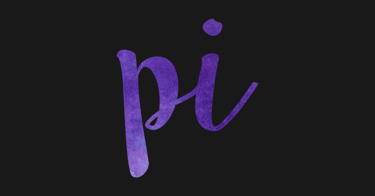 Purple Pi - Pi - T-Shirt | TeePublic