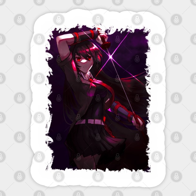 akame fanart - Akame Ga Kill - Sticker | TeePublic